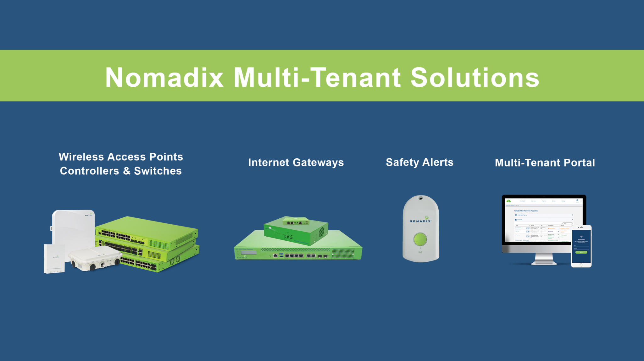 Nomadix to Demonstrate Multi-Tenant Managed Wi-Fi Infrastructure and ...